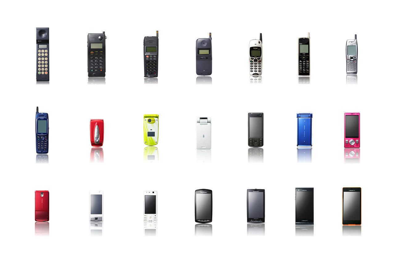 Cell Phone Evolution Timeline Pictures