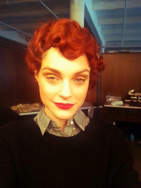 Jessica Stam Red Hair