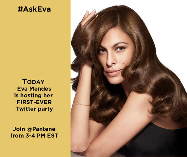 Eva Mendes Hair Color In Pantene Commercial