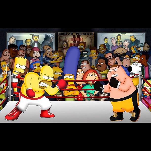 Family Guy Vs Simpsons Game