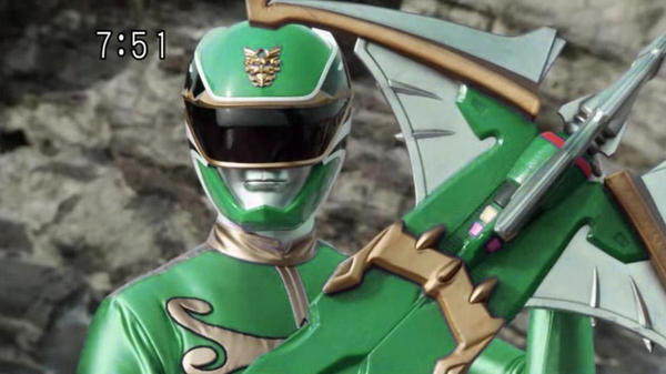Tensou Sentai Goseiger Gosei Green