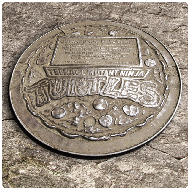 Ninja Turtle Sewer Lid Logo
