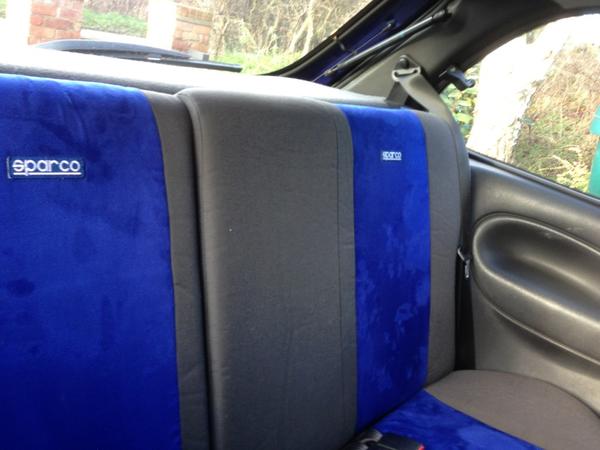 Sparco Rear Seats