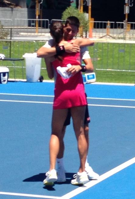 Ana Ivanovic And Novak Djokovic Kiss