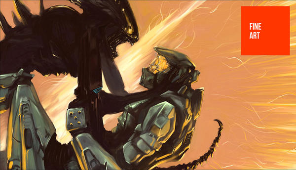 Xenomorph Vs Master Chief