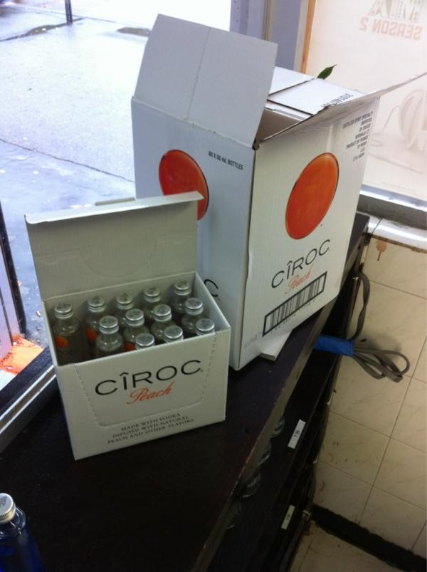 Ciroc Peach Label