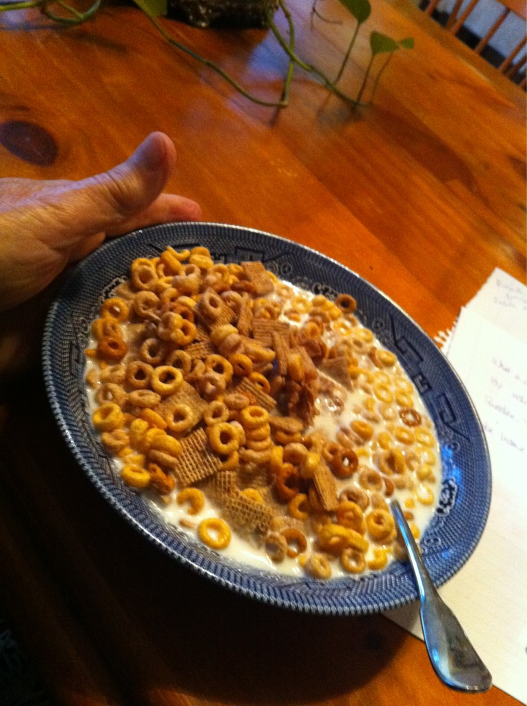 Jethro Bodine Comendo Cereal Beverly Hillbillies Kelloggs Corn Flakes