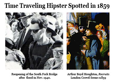 Time Traveling Hipster
