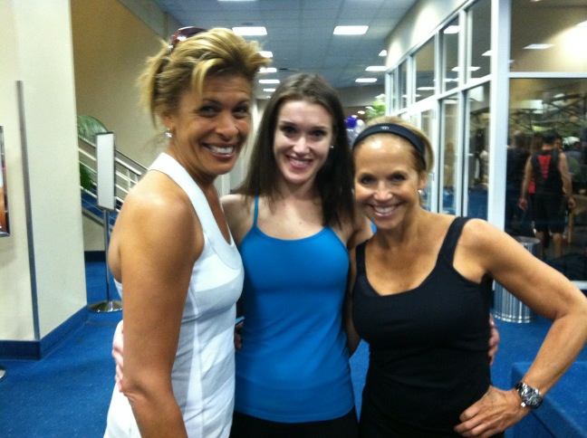 Katie Couric Muscles Women’s Rugby Strength Training In Denver