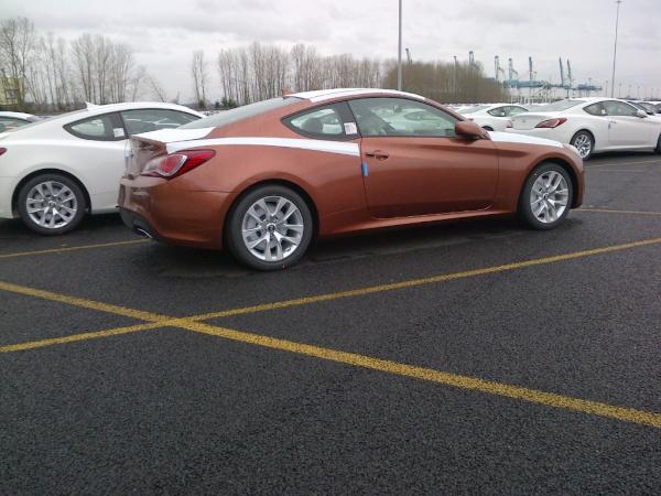 Hyundai Genesis Coupe Colors
