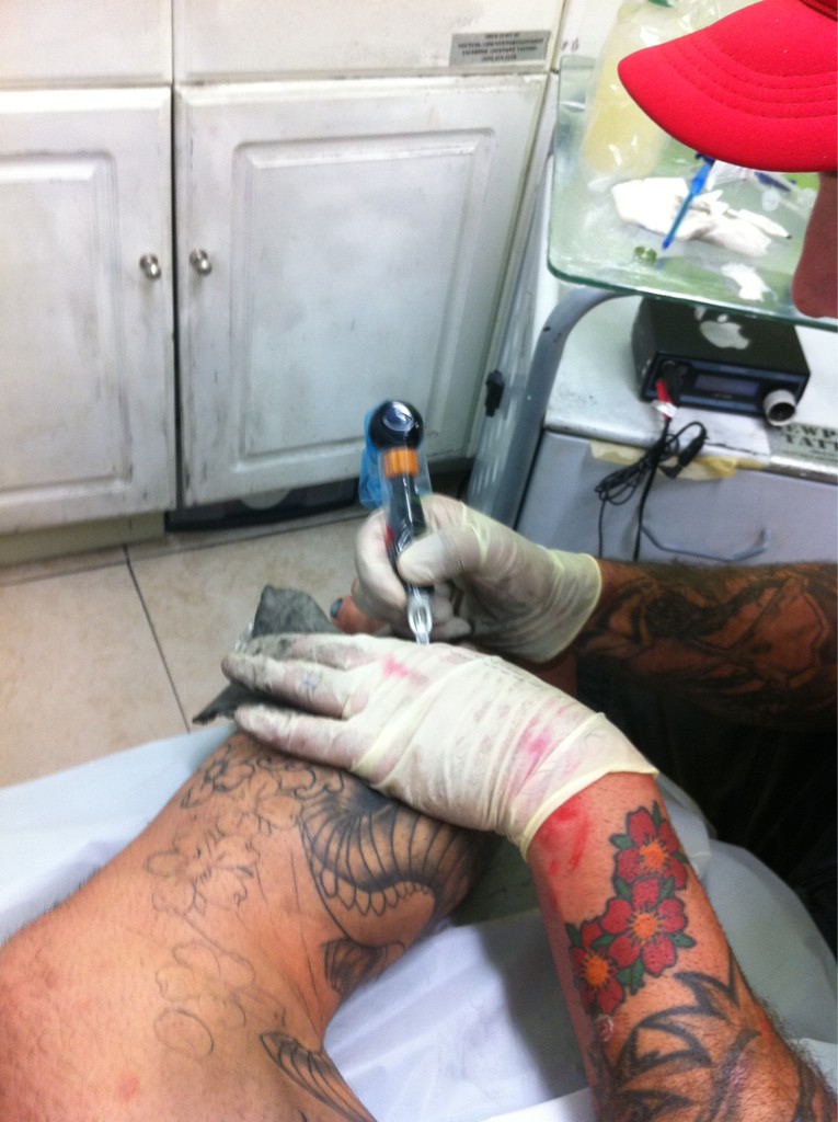 Ian Mccall Leg Tattoos