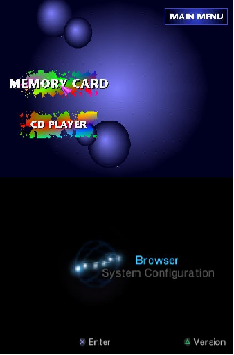 Memory Card Ps2 Menu