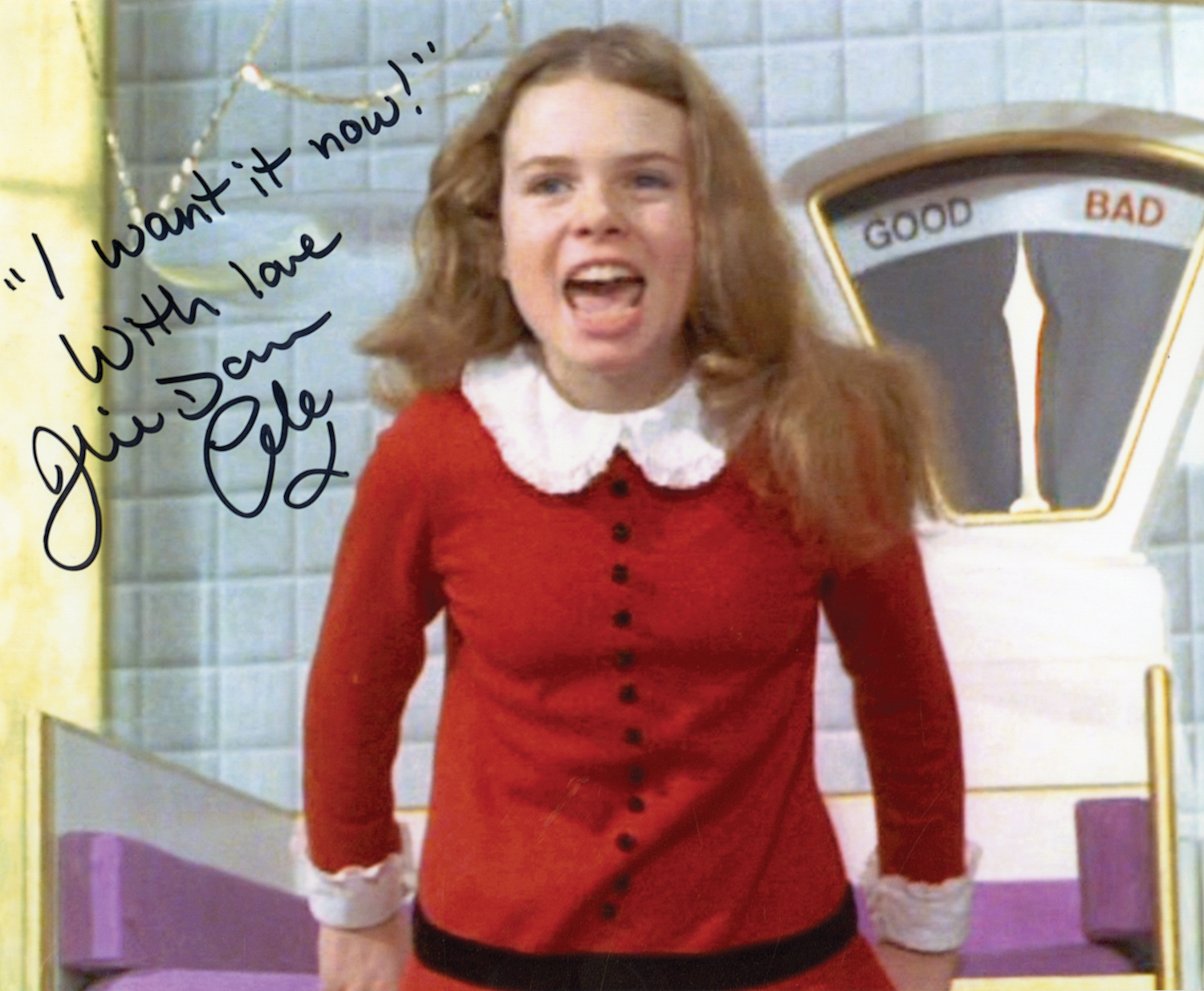Julie Dawn Cole Signed 8x10 Photo Proof