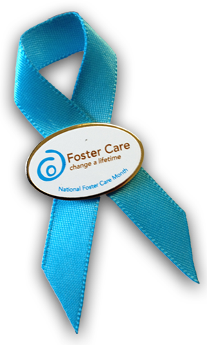 Foster Care Month Ribbon