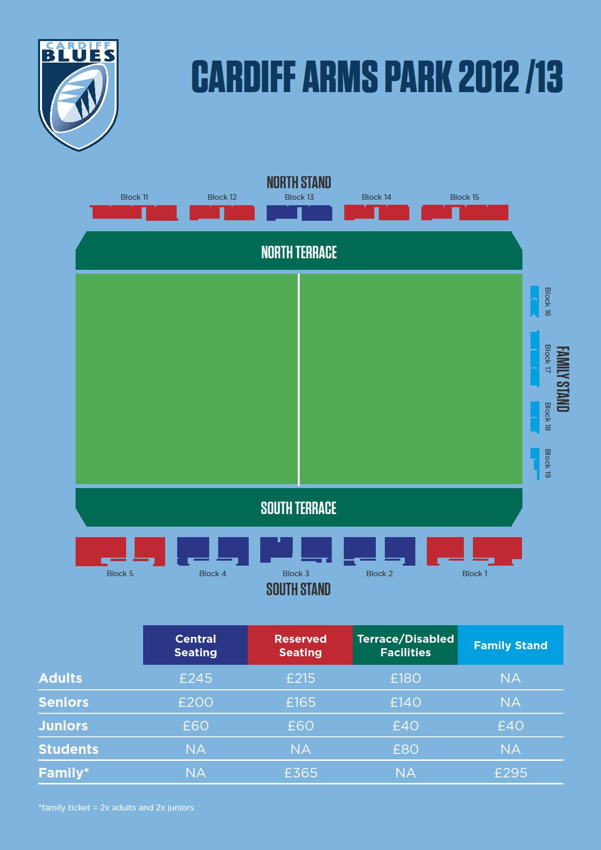 Blues Stadium Seating Chart Cardiff Rugby On X: "Cardiff Arms Park