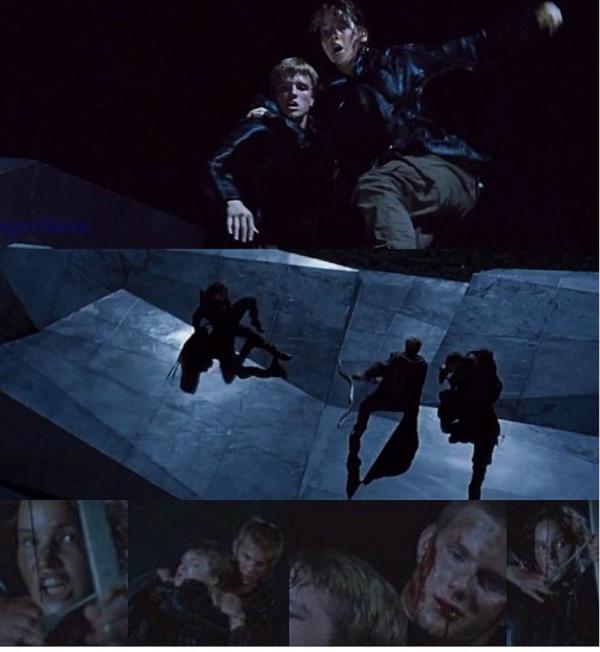 The Hunger Games Katniss And Cato