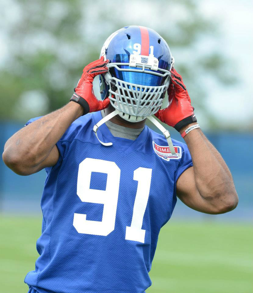 Justin Tuck Facemask