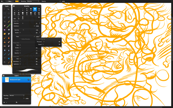 Pixelmator brush - pjawejc