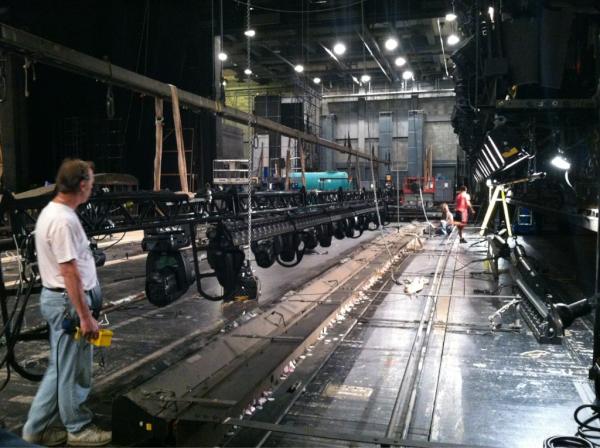 Back Stage Metropolitan Opera House