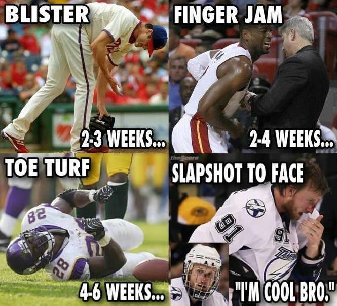 Funny Sports Injury