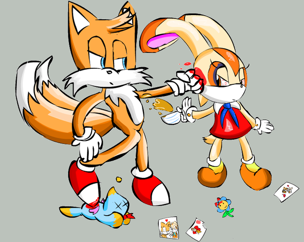 Sonic X Tails And Cream Sonic X Tails And Cream