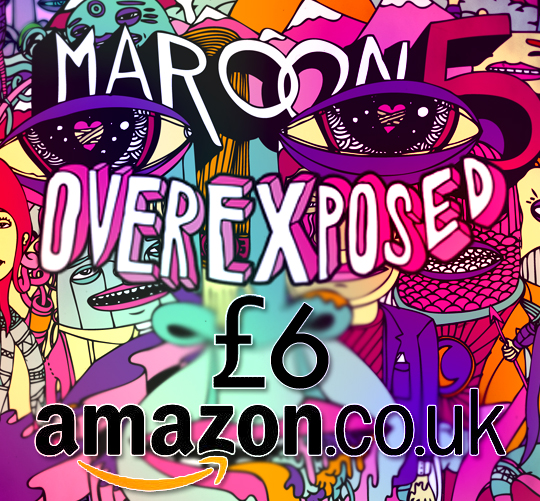 Maroon 5 Overexposed Artwork