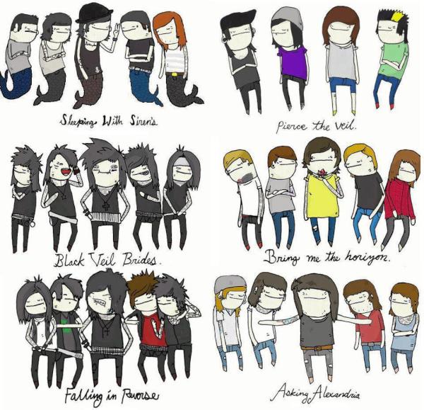 Pierce The Veil Chibi