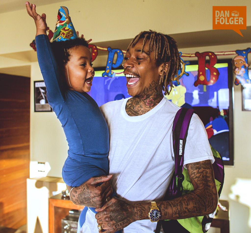 Wiz Khalifa Wearing Toms