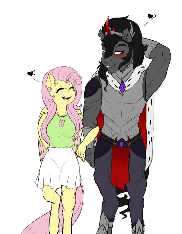 My Little Pony King Sombra And Fluttershy