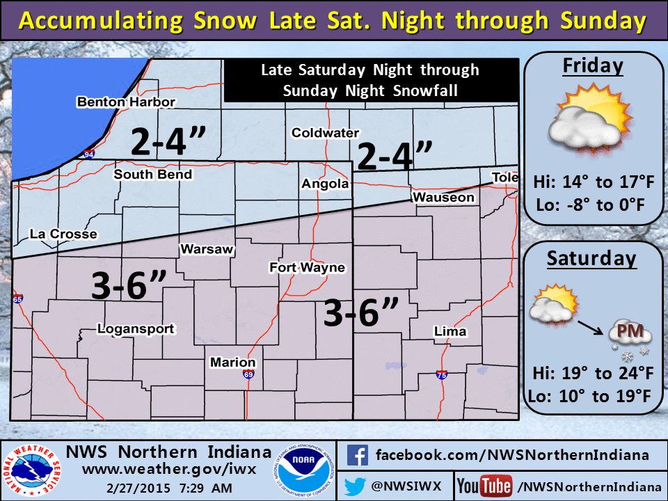 Significant weather impacts possible over next several days | W9LW's ...