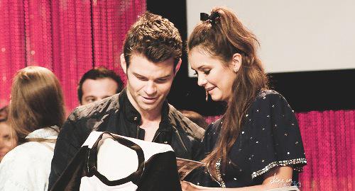 Nina Dobrev And Daniel Gillies Kiss