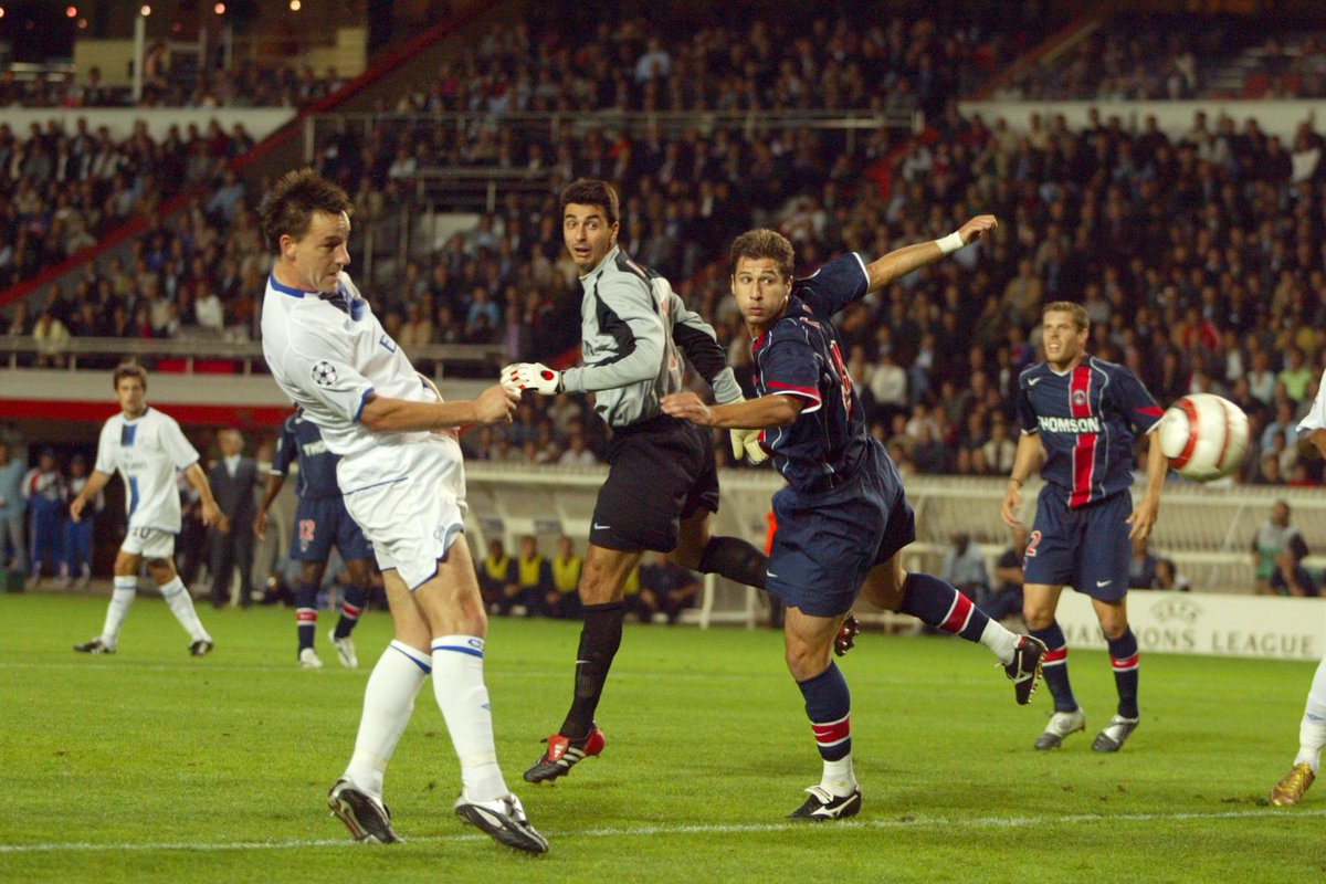 Chelsea beat PSG 3-0 in Paris in 2004 – John Terry with the opener and ...