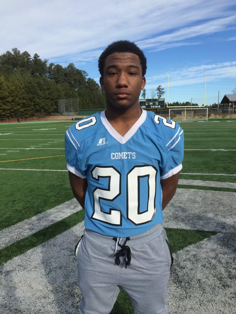 In the it's never too early category check out 5'6"160 RB Cameron Davis ...