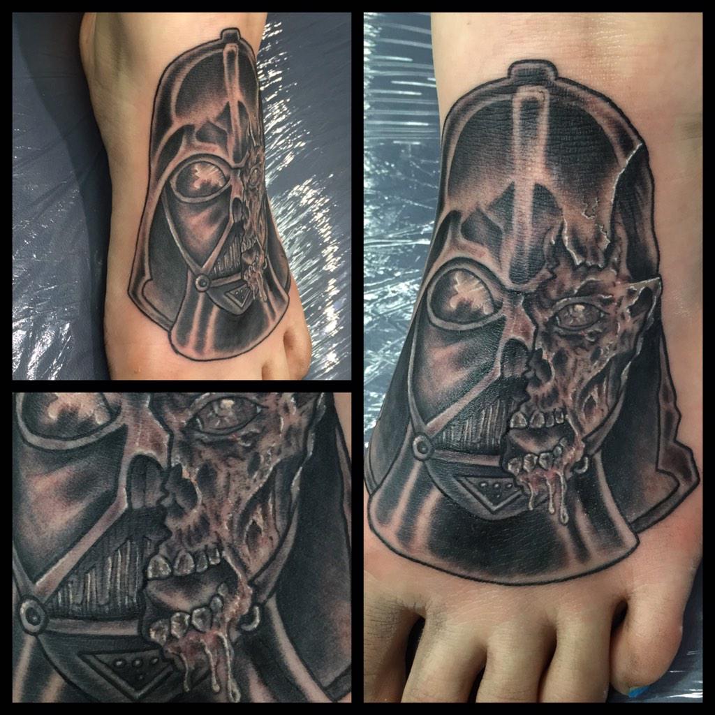 Zombie Skull Tattoo Sleeve