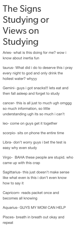 How to study zodiac signs - Horoscopeaz.com
