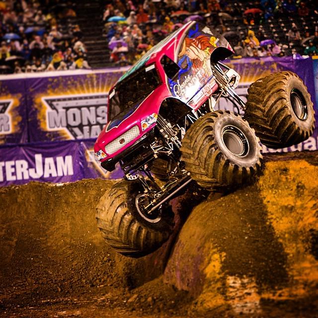 Scarlet Bandit Monster Truck Driver