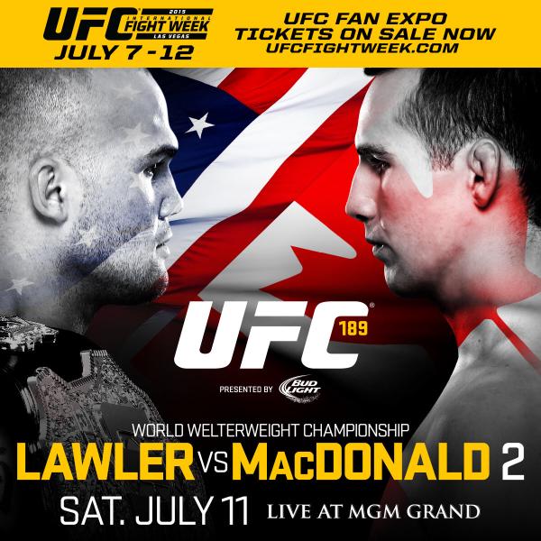 Ufc 189 Poster