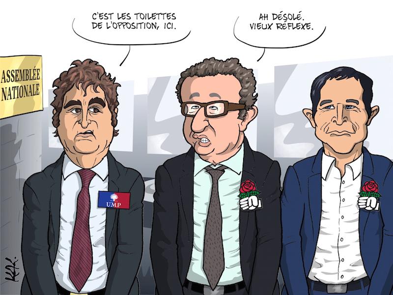 humour La nouvelle donne à l'Assemblée nationale. Lopinion_fr vous ...