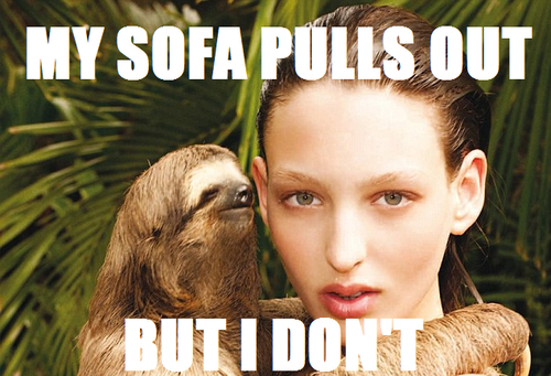 Sloth Meme Whisper