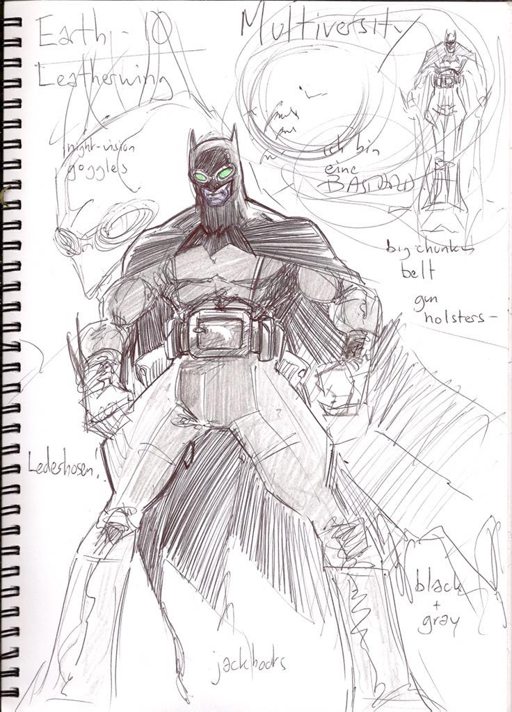 Leatherwing must treat every day as leg day. [MULTIVERSITY: MASTERMEN ...