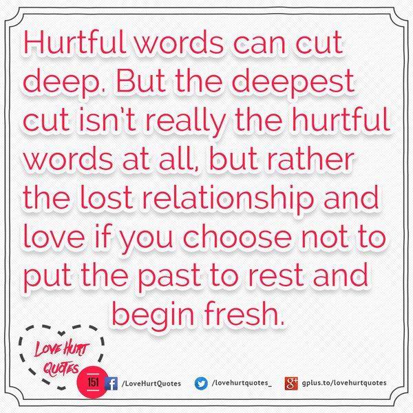 Words Can Hurt Quotes