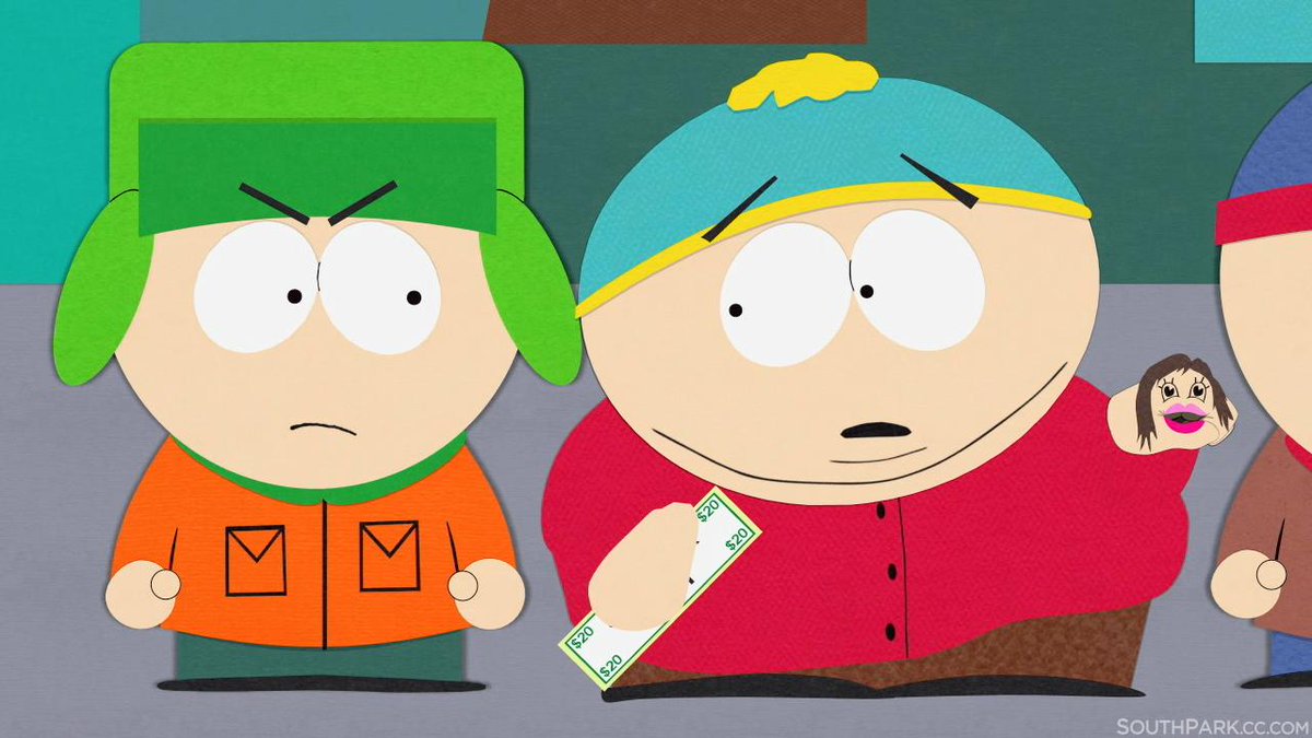 South Park Kyle And Cartman Kiss