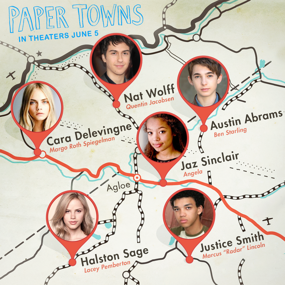 Paper Towns Cast