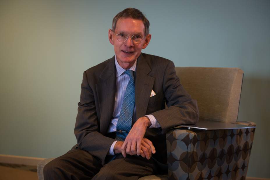 UPMC board Chairman Nicholas Beckwith cheers on CEO Jeffrey Romoff, via ...