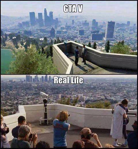 Gta Vs Real Life