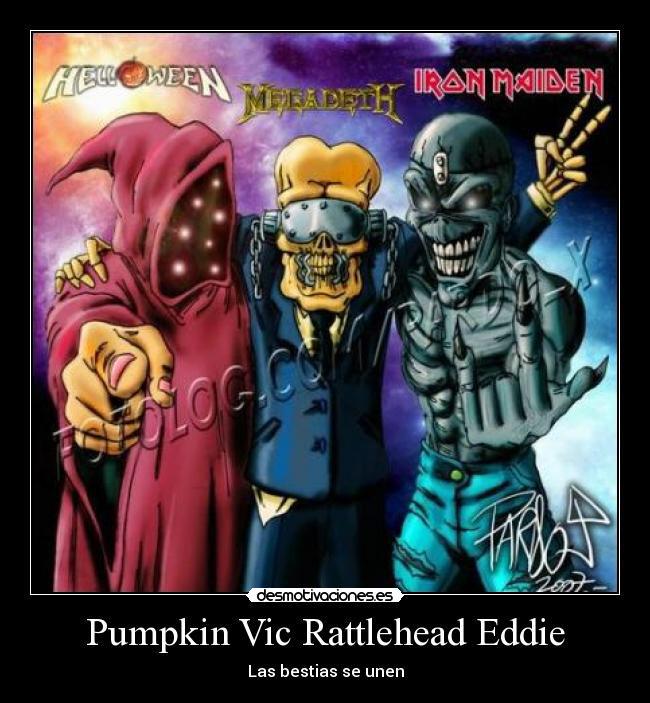 Vic Rattlehead Vs Eddie