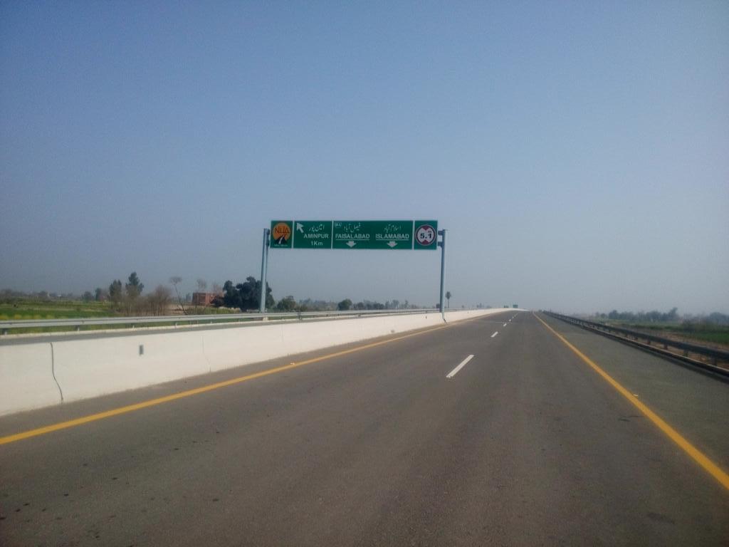 PUNJAB | Faisalabad - Multan Motorway (M-4) | 309 KM | Infrastructure ...