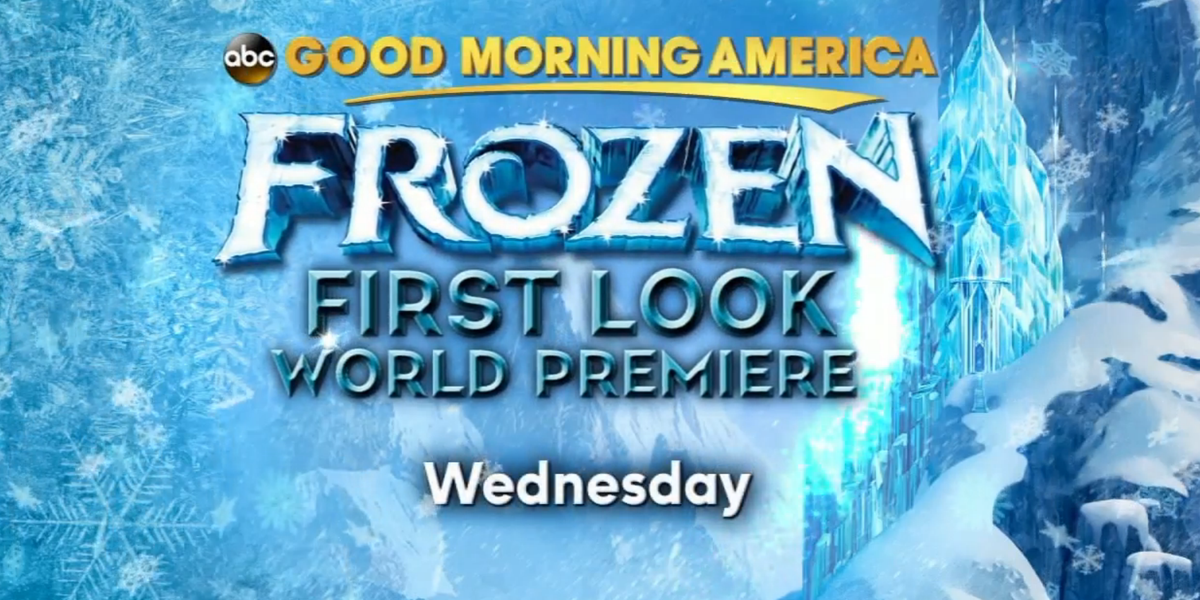 The exclusive world premiere first look at the brand new 'Frozen' short ...