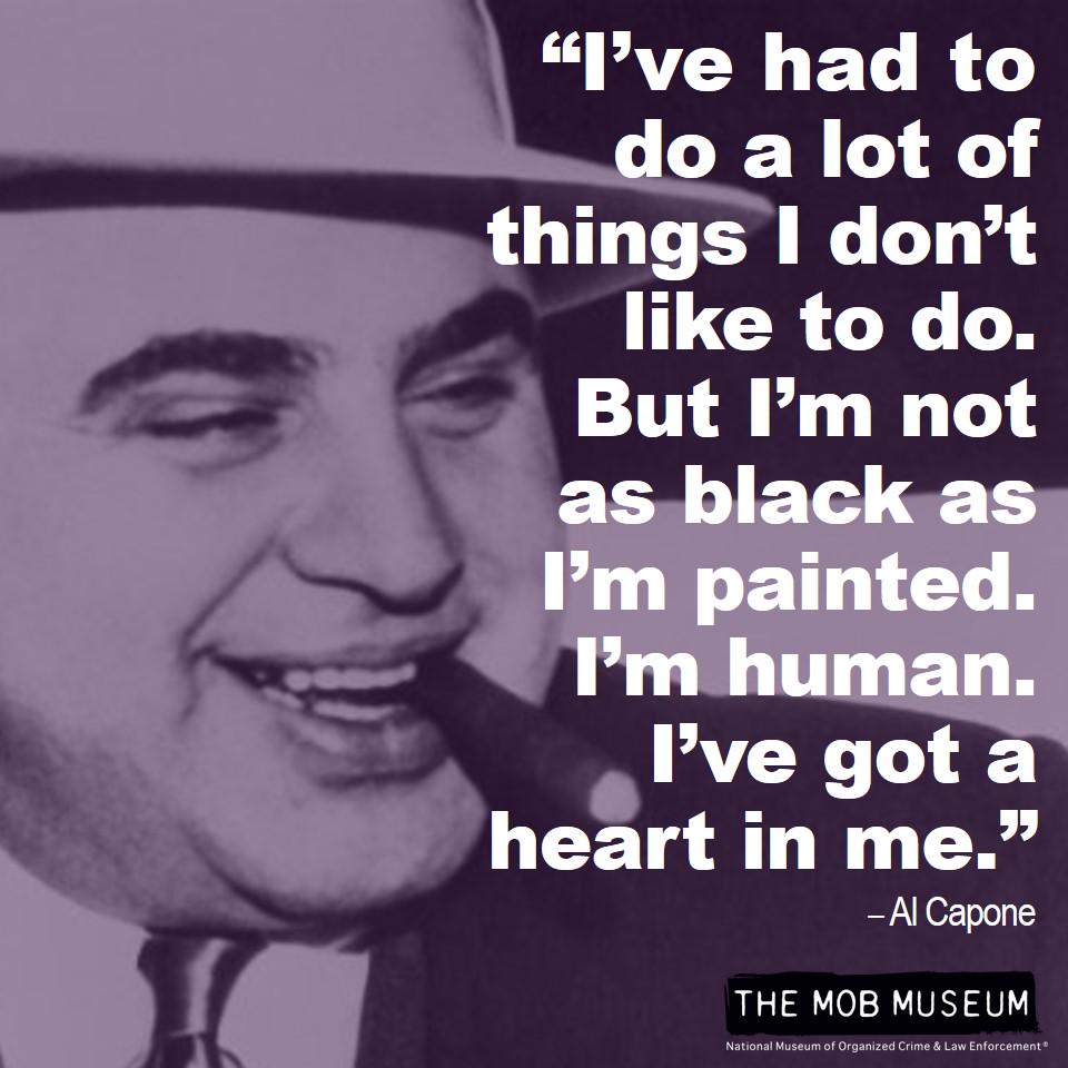 Al Capone Gangster Quotes