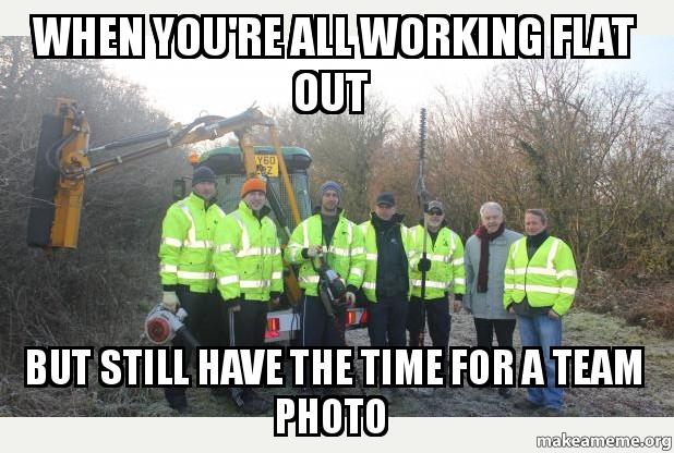 Lazy Construction Worker Meme